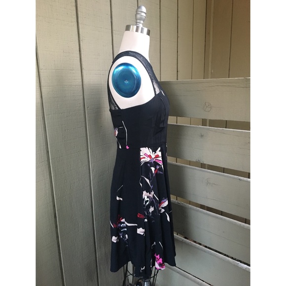 French Connection | Dresses | French Connect Fast Anya Floral Flare ...